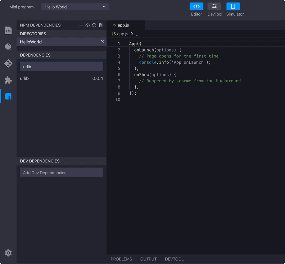 Mini Program Development Platform