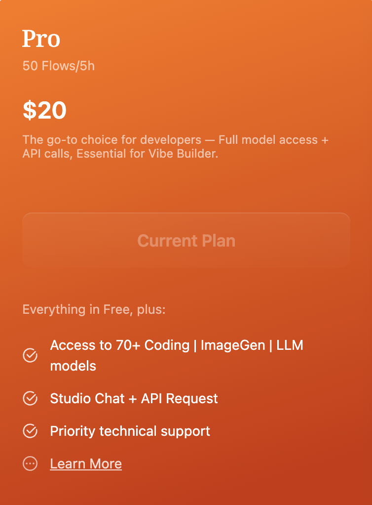 订阅制套餐 | ZenMux | Documentation