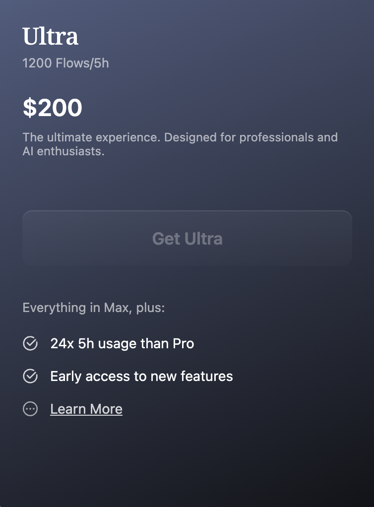 订阅制套餐 | ZenMux | Documentation