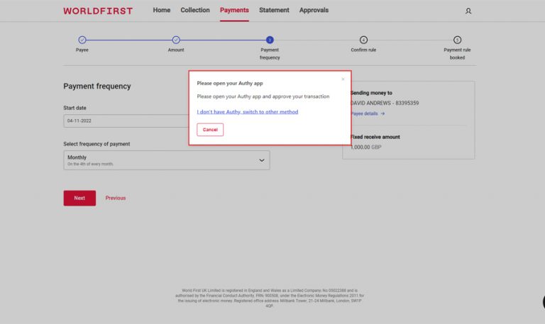How to set up automatic transfers for recurring payments | WorldFirst UK