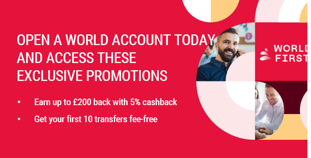 WorldFirst World Card Cashback Promotion | WorldFirst UK