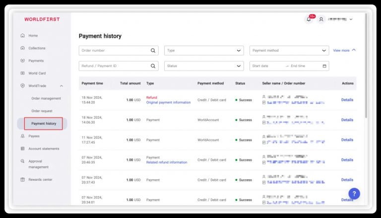 WorldTrade buyer user guide | WorldFirst UK
