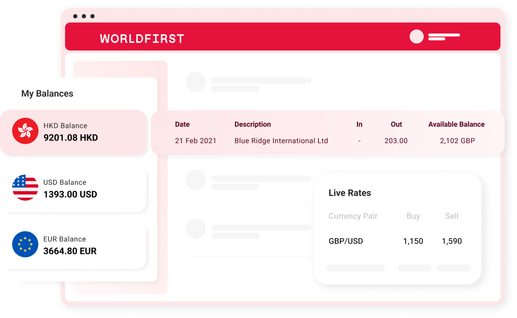 WorldFirst KR | 글로벌 비즈니스를 위한 하나의 국제 계정